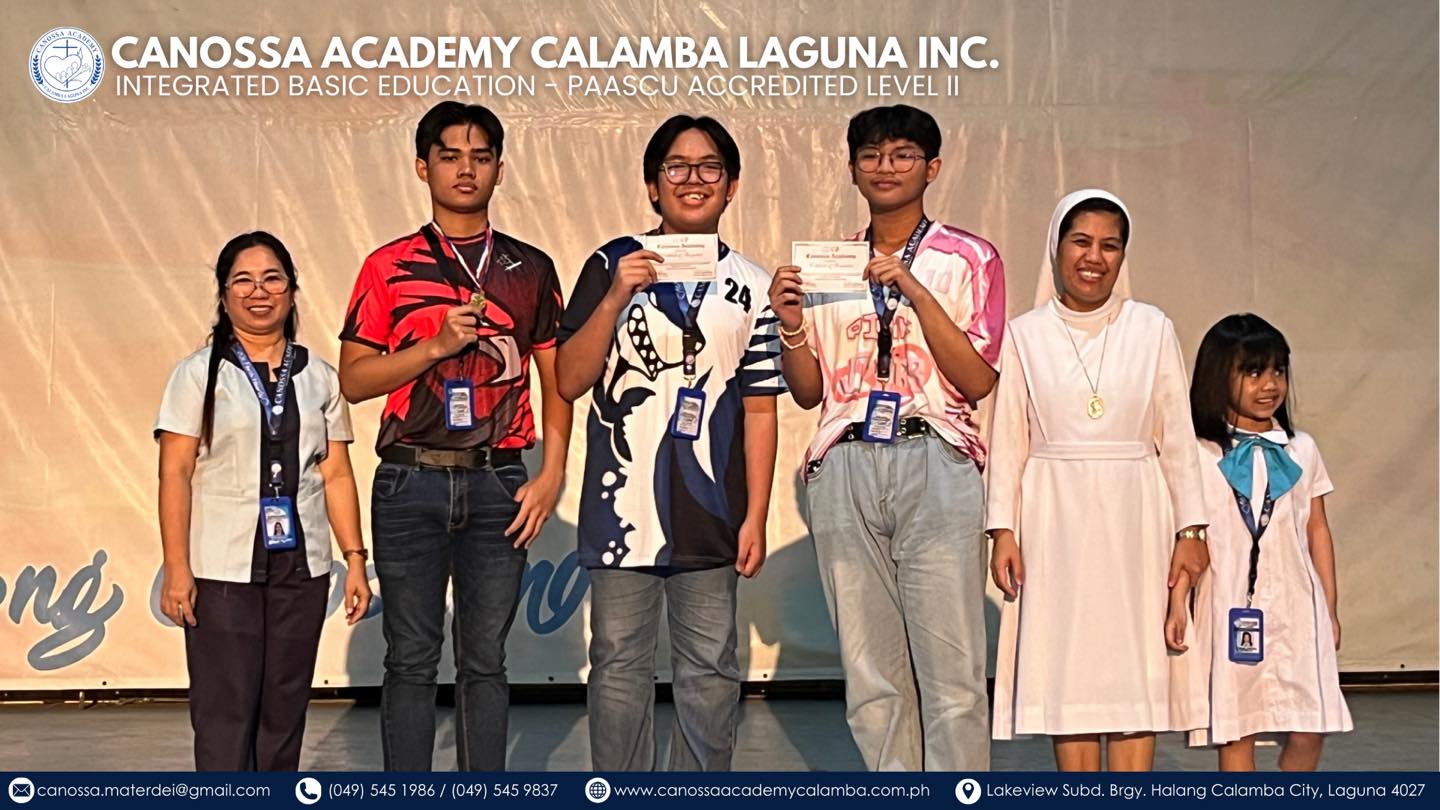 INTRAMURALS 2K24 JHS & SHS – Canossa Academy Calamba