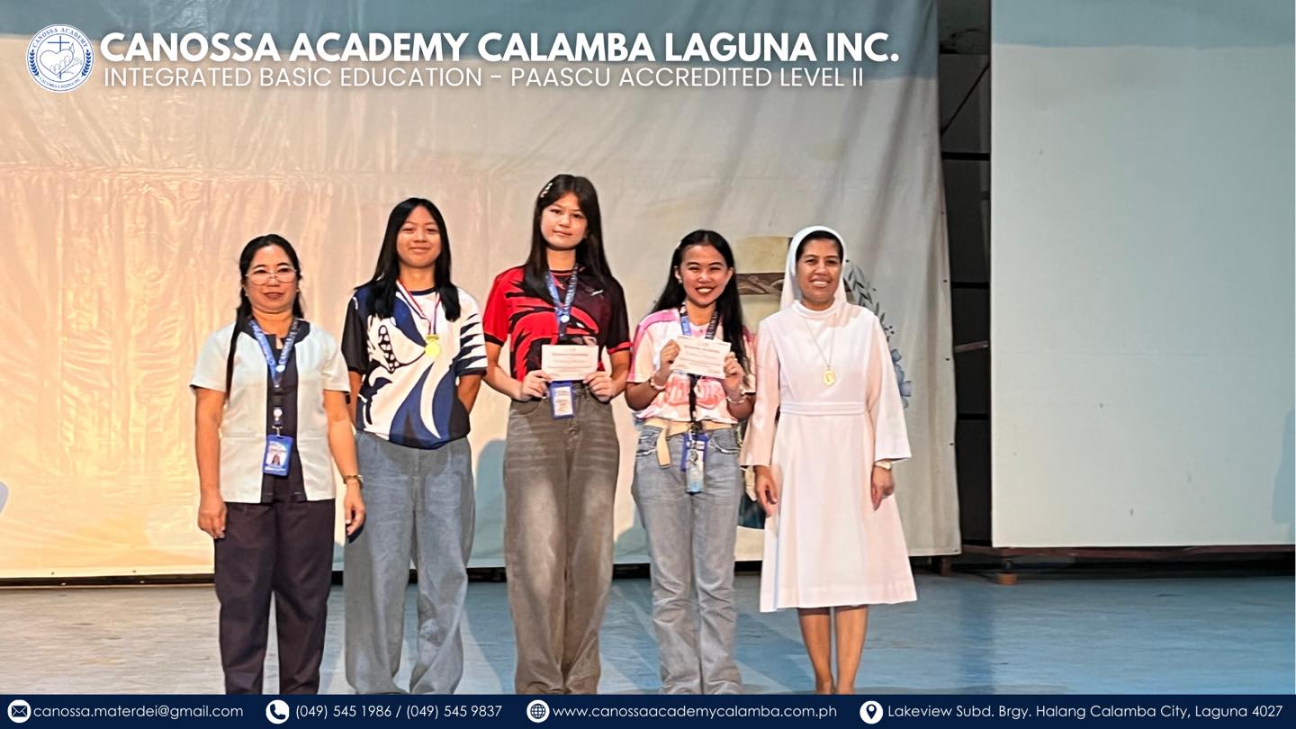 INTRAMURALS 2K24 JHS & SHS – Canossa Academy Calamba