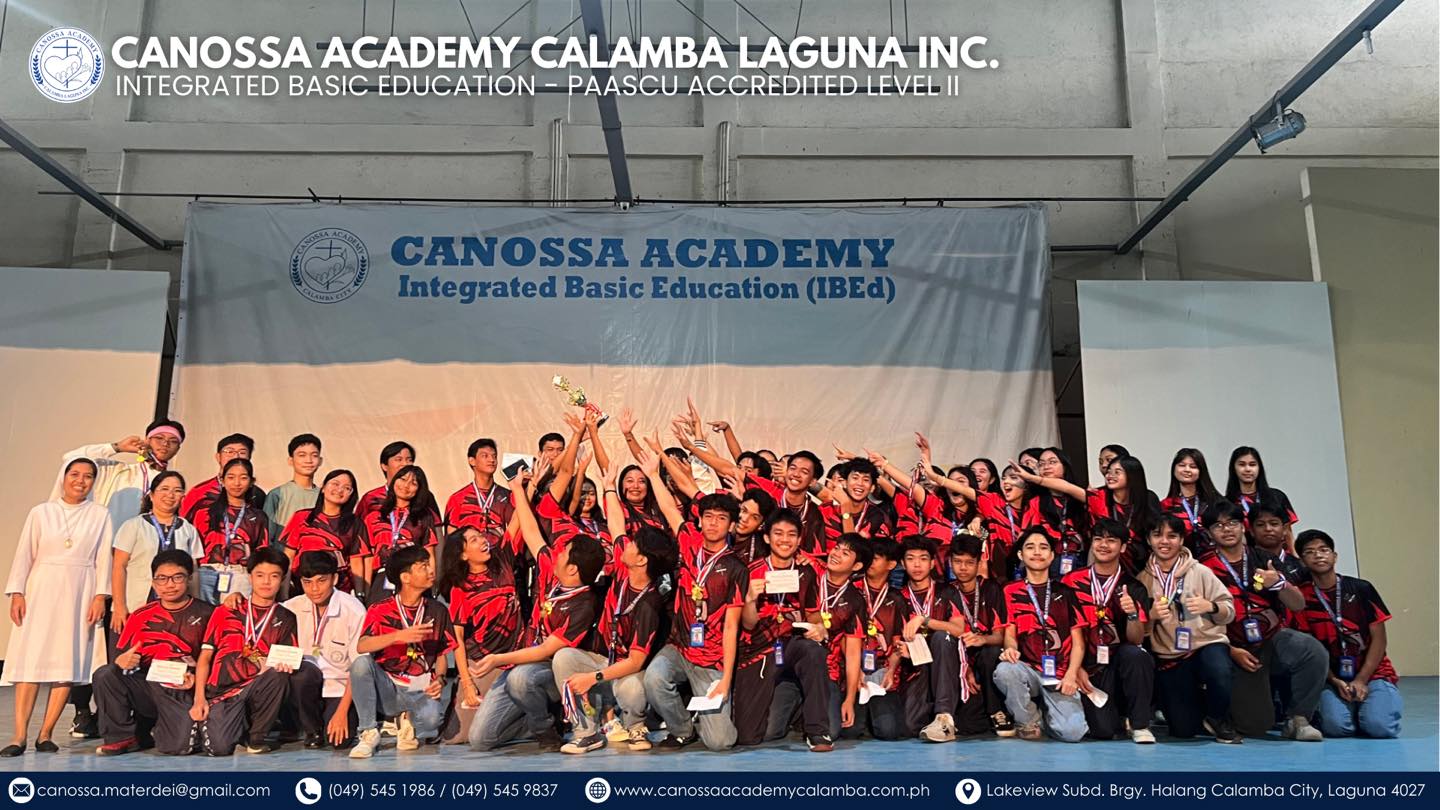 INTRAMURALS 2K24 JHS & SHS – Canossa Academy Calamba