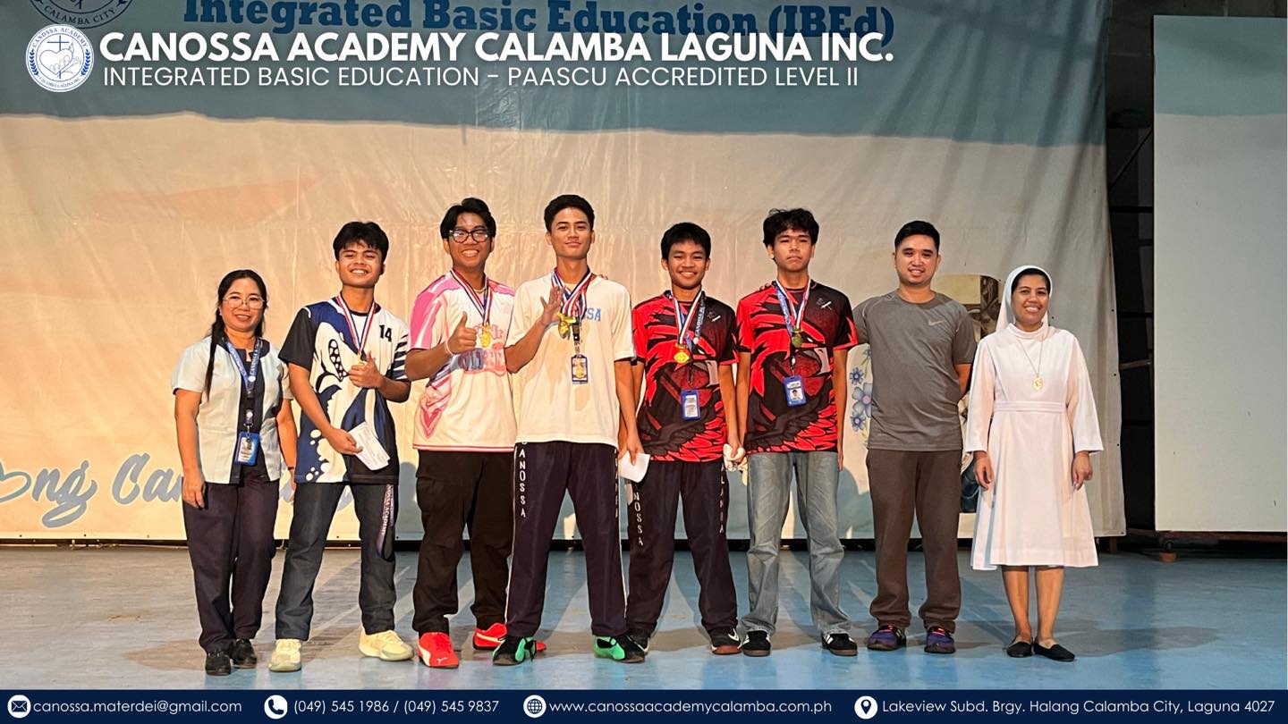 INTRAMURALS 2K24 JHS & SHS – Canossa Academy Calamba