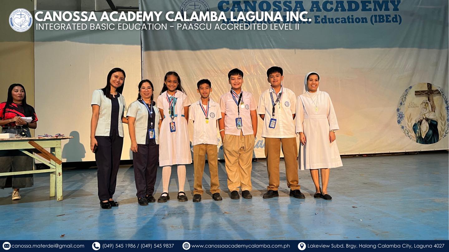 INTRAMURALS 2K24 JHS & SHS – Canossa Academy Calamba