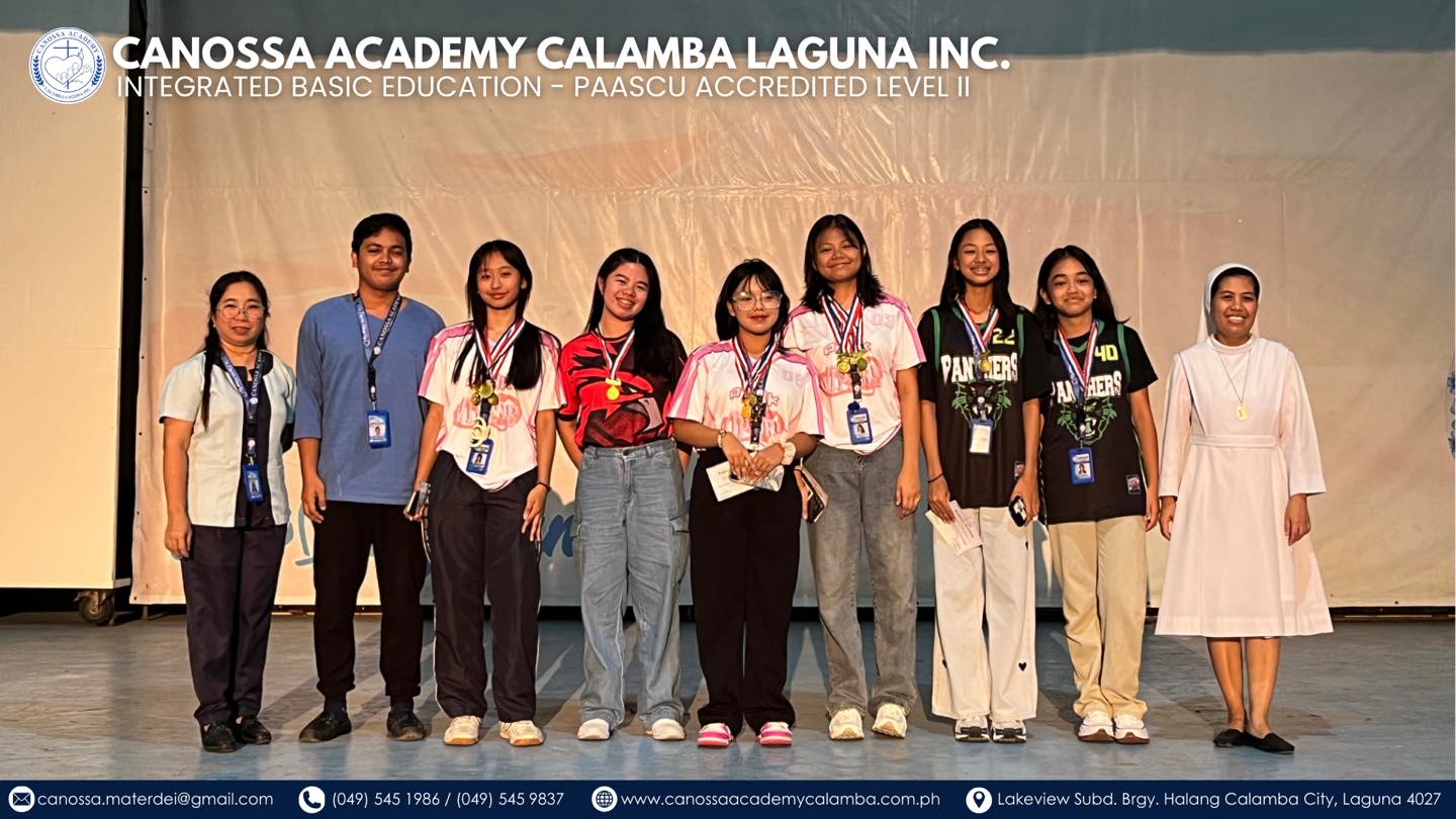 INTRAMURALS 2K24 JHS & SHS – Canossa Academy Calamba