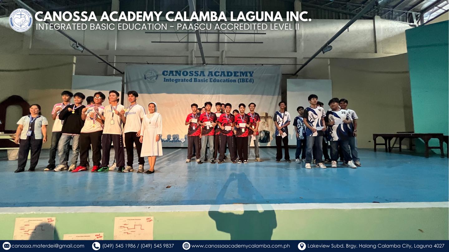 INTRAMURALS 2K24 JHS & SHS – Canossa Academy Calamba