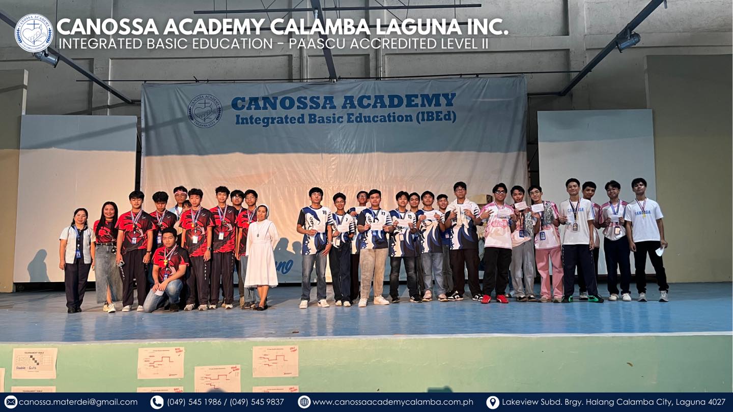 INTRAMURALS 2K24 JHS & SHS – Canossa Academy Calamba